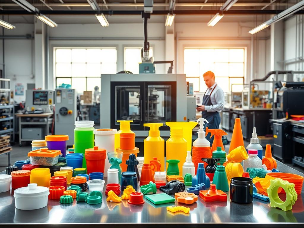 What products are made from injection moulding machinery?